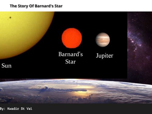 Book Creator | The Story Of Barnard's Star