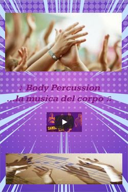 Book Creator | Body Percussion