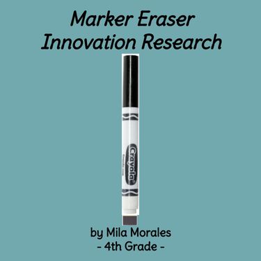 Book Creator | Marker Eraser Innovation Celebration