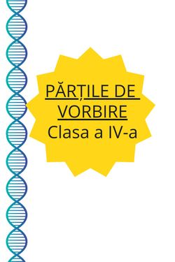 Book Creator | Părțile de vorbire