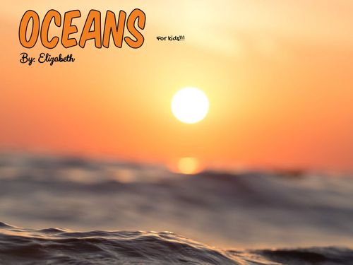 Book Creator | Oceans