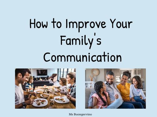 Book Creator | How to Improve your Family's Communication