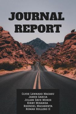 Book Creator | JOURNAL REPORT