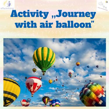 Book Creator | Activity ,,Journey with air balloon”