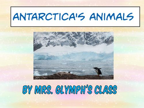 Book Creator | Animals in Antarctica