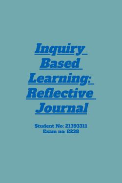 Book Creator | Inquiry Based Learning Journal