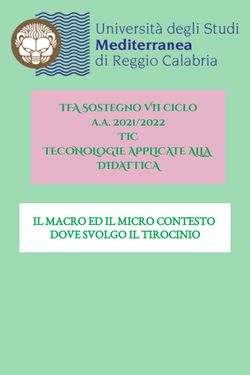 Book Creator | Il macro ed il micro contesto dove svolgo il tirocinio