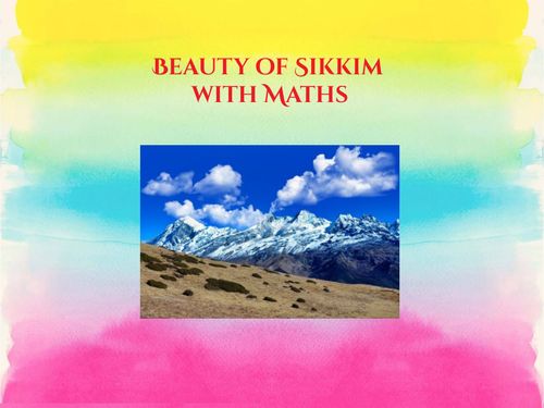 Book Creator | Beauty of Sikkim with Maths