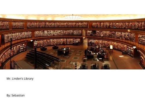 Book Creator | Mr. Linden's Library