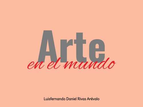 Book Creator | Arte en el mundo