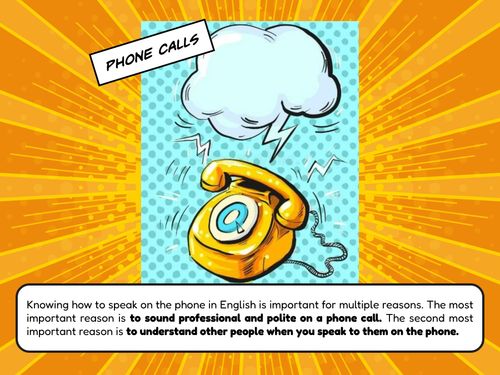 Book Creator | Phone calls