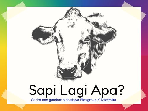 Book Creator | Sapi Lagi Apa?