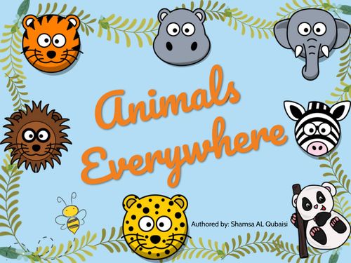 Book Creator | Animals Everywhere