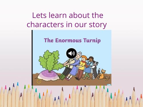 Book Creator | Characters of the Enormous turnip