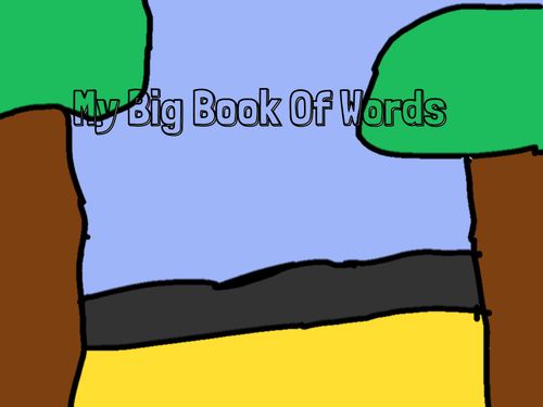 Book Creator | My Big Book Of Words