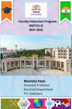 Book Creator | Faculty Induction Program -2021-22