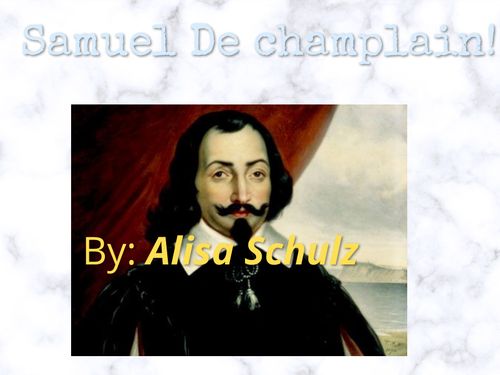 Book Creator | Samuel de Champlain
