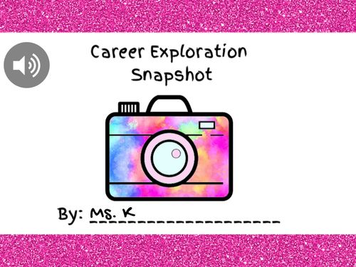 Book Creator | Career Exploration Snapshot