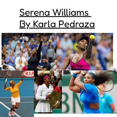 Book Creator | Serena Williams