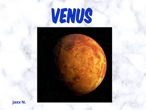 Book Creator | Venus
