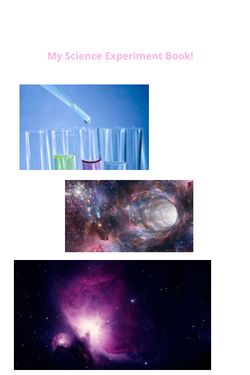 Book Creator | My first science book