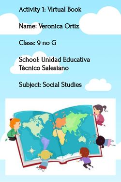 Book Creator | PC - Insumo 1: Virtual book: My favorite place on earth!