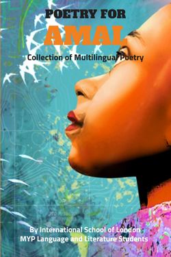 Book Creator | Poetry for Amal