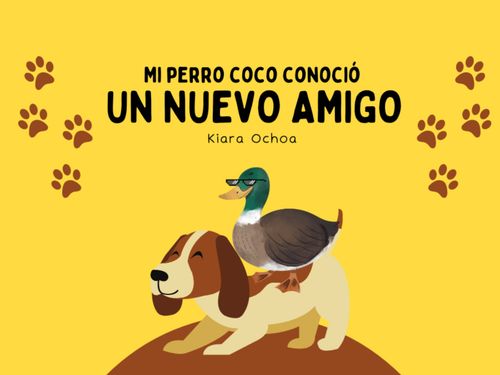 Book Creator | Mi perro Coco conoció un nuevo amigo
