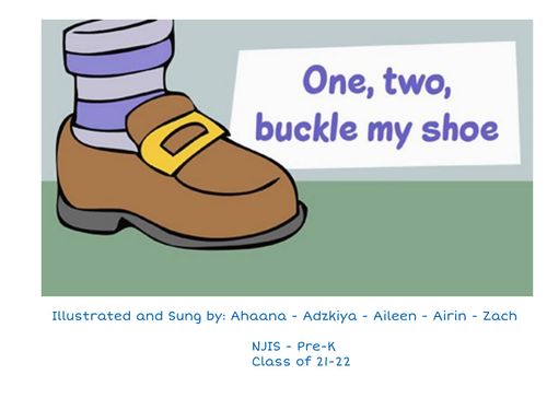 Book Creator | 1, 2 Buckle My Shoe