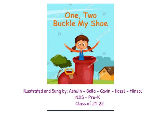 Book Creator | 1, 2 Buckle My Shoe