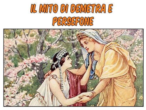 Book Creator | Il mito di Demetra e Persefone