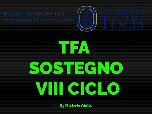 Book Creator | TFA SOSTEGNO VIII CICLO