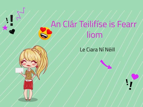 Book Creator | An Clár Teilfíse is Fearr liom