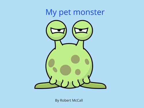 Book Creator | My Pet Monster