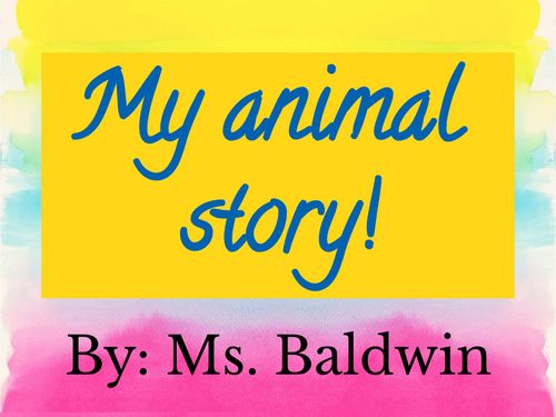 Book Creator | Animal book