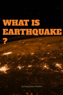 Book Creator | What Is Earthquake