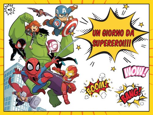 Book Creator | Un giorno da supereroe
