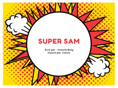 Book Creator | Super Sam
