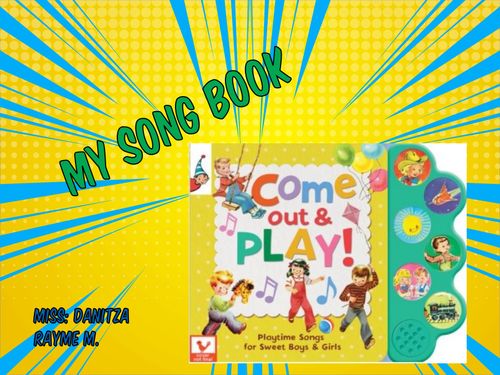 Book Creator | My song book (Everybody starter)
