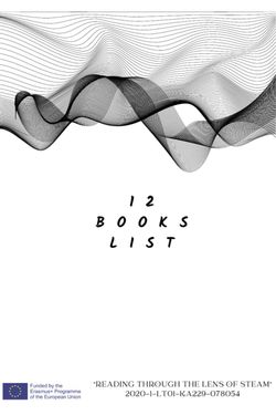 Book Creator | 12 books list