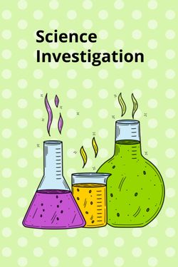 Book Creator | Science Investigation
