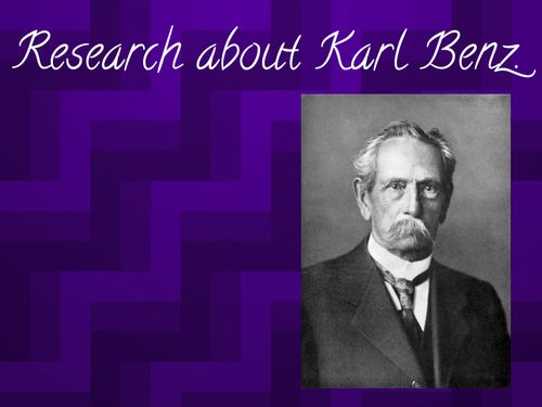 Book Creator | Karl Benz