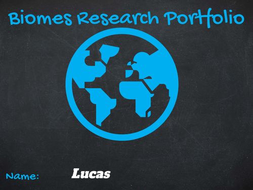 Book Creator | (copy) Grade 1 Biome Research Portfolio Template