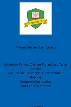 Book Creator | Manuel Ser Buen Lector