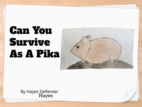 Book Creator | A Pika's Adventure