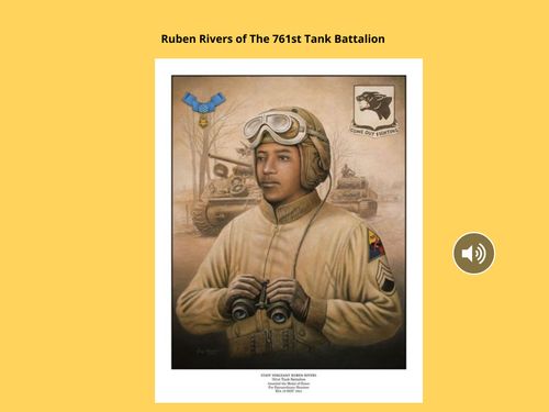 Book Creator | Ruben Rivers - 761st Tank Battalion