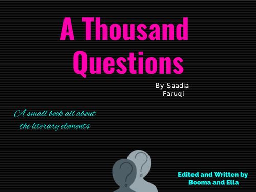 Book Creator | A Thousand Questions
