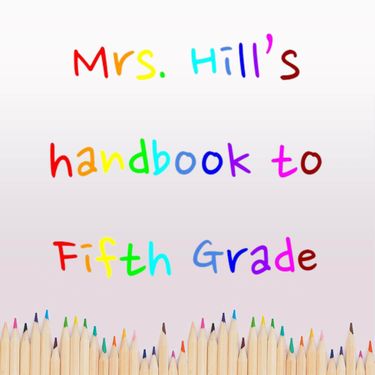 Book Creator | Mrs. Hill's Handbook