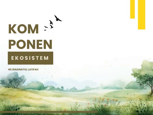 Book Creator | KOMPONEN EKOSISTEM