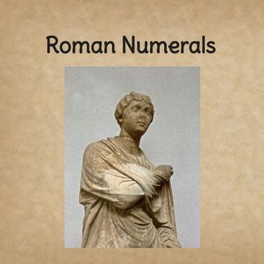 Book Creator | Roman numerals